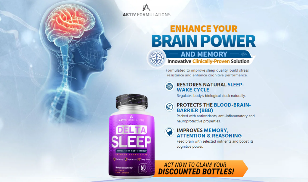 Delta Sleep Review [US] -Legit Natural Focus Nootropic Brain Supplement?