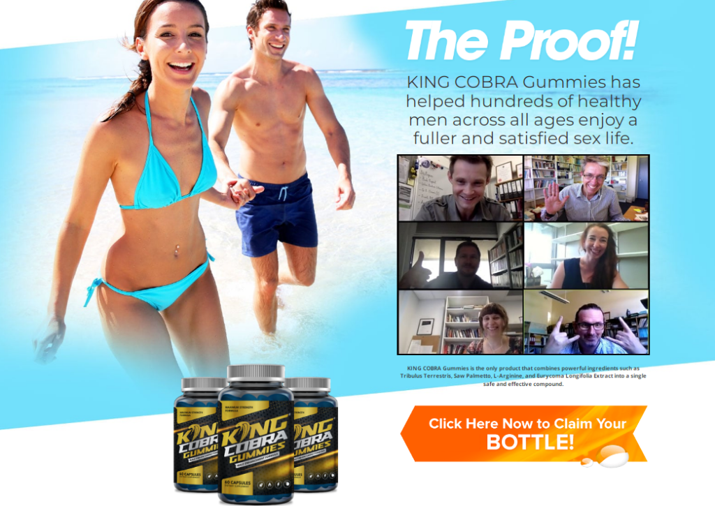 KING COBRA Gummies| Does This Male Enhancement Pill Work? Read Review!